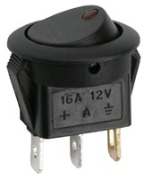 PREKIDAČ 16A 12V OFF-ON LED