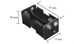 KUĆIŠTE BATERIJE 4X1,5