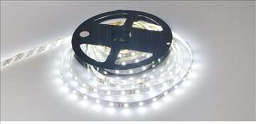 LED TRAKA 12V BELA 3528 5MET 4.8W