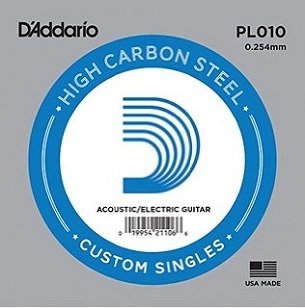 DAddario PL010 Žica za električnu i akustičnu gitaru (na komad)