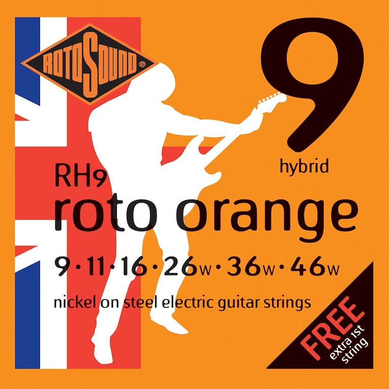 Rotosound RH9 Nickel Heavy Žice za električnu gitaru