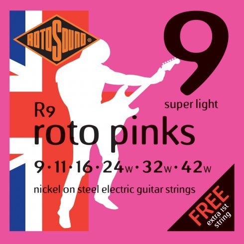 Rotosound R9 Roto Pinks Žice za električnu gitaru