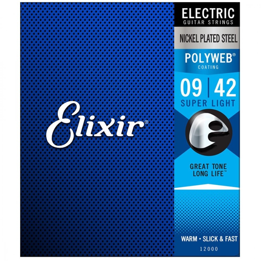 Elixir 12000 Polyweb 009-042 Žice za električnu gitaru