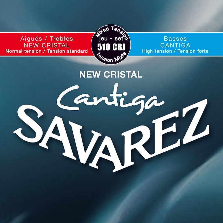 Savarez 510CRJ Cantiga New Crystal Red/Blue Žice za klasičnu gitaru
