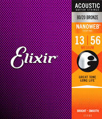 Elixir 11102 Nanoweb 013-056 Žice za akustičnu gitaru