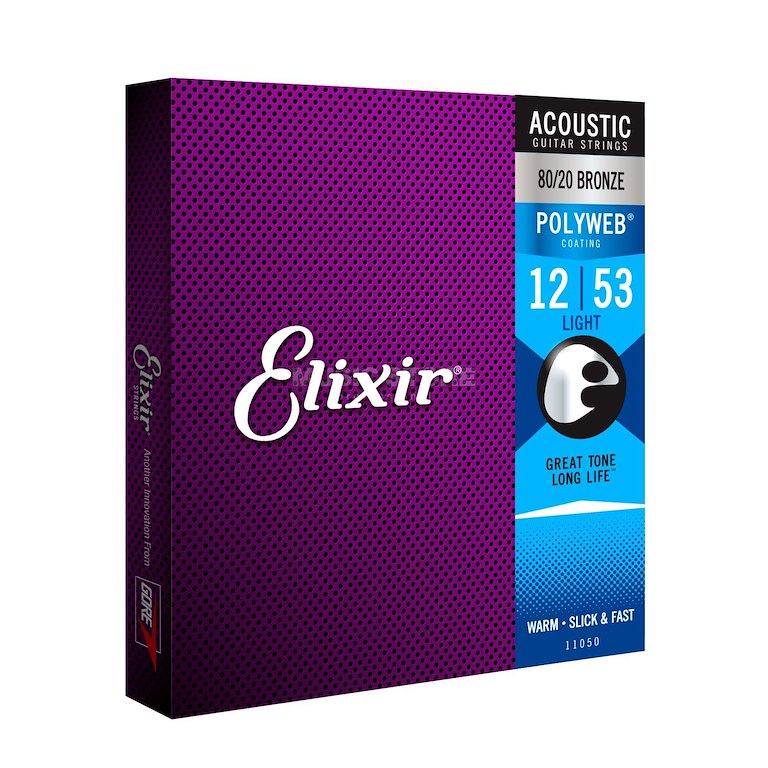 Elixir 11050 Polyweb Žice za akustičnu gitaru 012-053