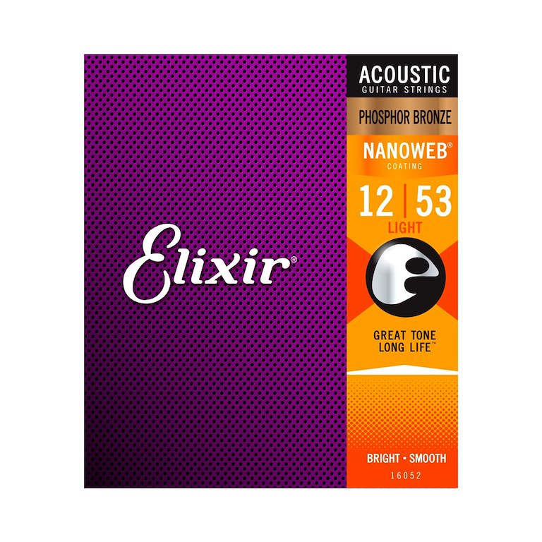 Elixir 16052 Nanoweb 012-053 Žice za akustičnu gitaru