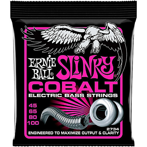 Ernie Ball Slinky 2734 Cobalt BASS SUPER 45-100 žice za bass gitaru