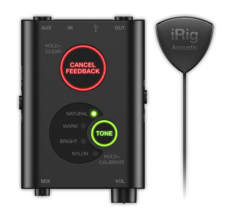 IK Multimedia iRig Acoustic Stage Digitalni mikrofonski sistem za akustičnu gitaru
