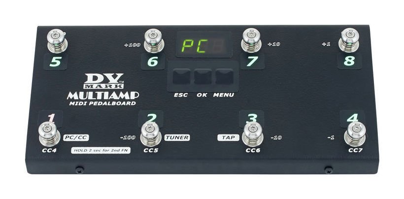 DV Mark MULTIAMP MIDI Pedalboard