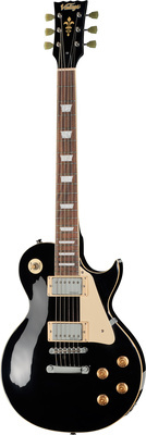 Vintage V100 BLK Gloss Black električna gitara