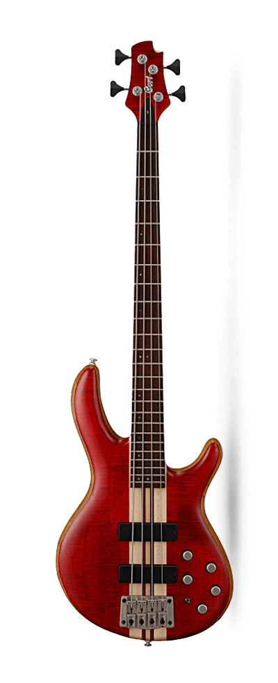 Cort A4 Plus FMMH OPBC električna bas gitara