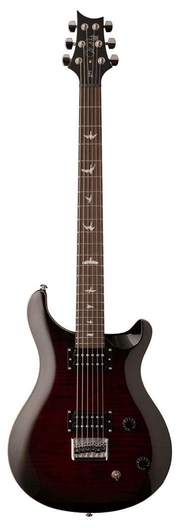 PRS SE 277 Baritone Fire Red Burst Električna gitara