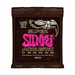 Žice za akustičnu gitaru Ernie Ball Super Slinky