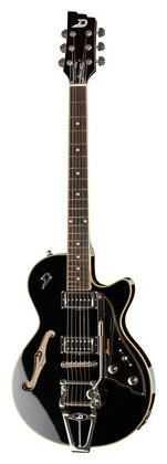 Duesenberg Starplayer III Black električna gitara sa koferom