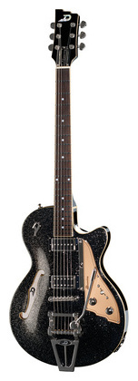 Duesenberg Starplayer TV Black Sparkle električna gitara sa koferom