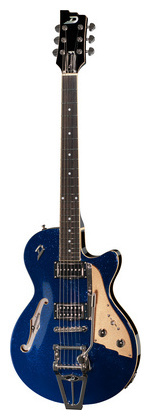 Duesenberg Starplayer TV Blue Sparkle električna gitara sa koferom