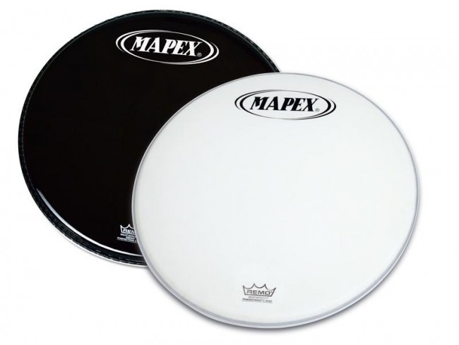 MAPEX 0237 K18CB MP White prednja koža za bas bubanj