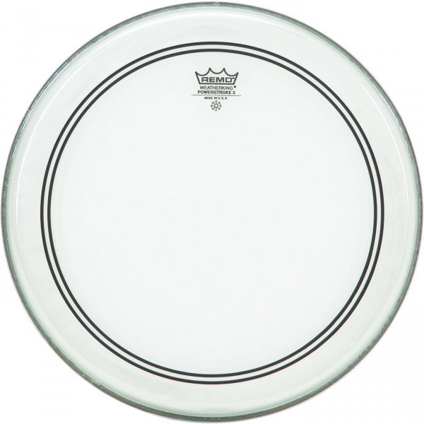 Remo 18" Powerstroke III Clear P3 1318 C2 koža za bas bubanj