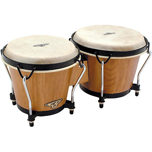 LP 810002 CP221 Tradicional Bongos Dark Wood Bongosi