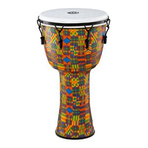 MEINL PMDJ2-L-F Djembe 12”, Kenyan Quilt, Synthetic Head