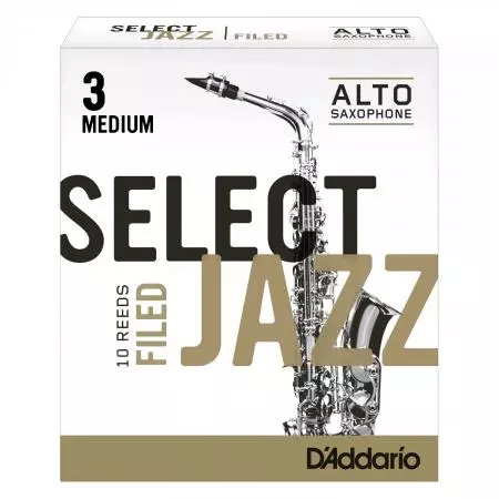 Daddario Select Jazz trske za alt saksofon 3H