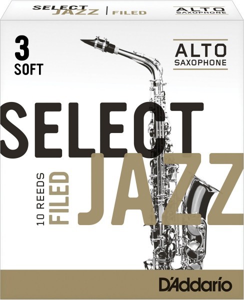 Daddario Select Jazz trske za alt saksofon 3S