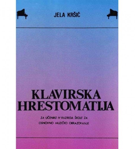 Klavirska hrestomatija IV Jela Kršić