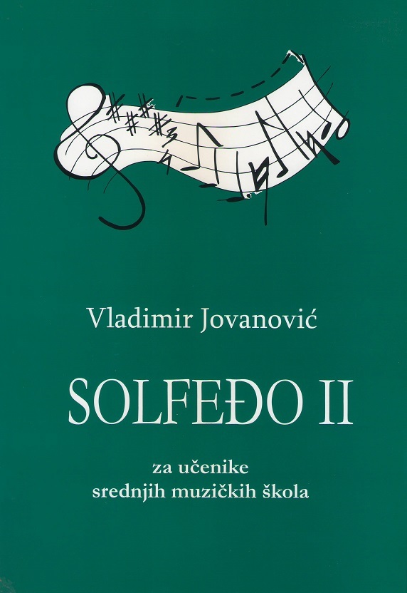 Solfeđo II za srednju muzičku školu Vladimir Jovanović