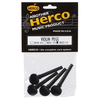 Herco HE922 Čivije za violinu 1/2 Set 4 komada