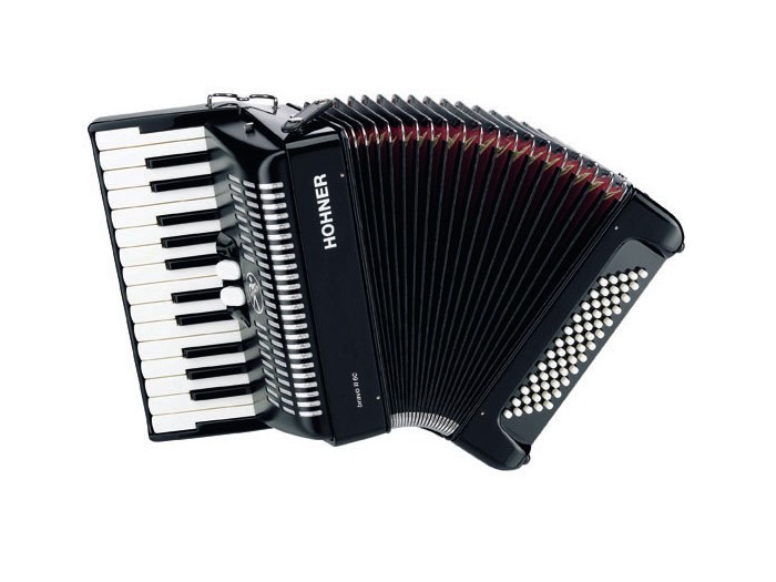 Hohner Bravo II 60 Black harmonika