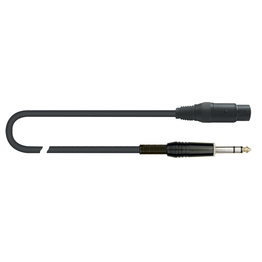 Quiklok MCR 614K/4,5 BK mikrofonski kabl