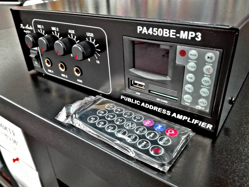 Pro Audio PA450BE pojačalo sa USB MP3 plejerom