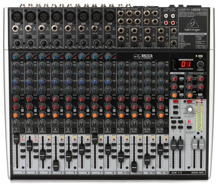 Behringer Xenyx X2222USB pasivna mikseta