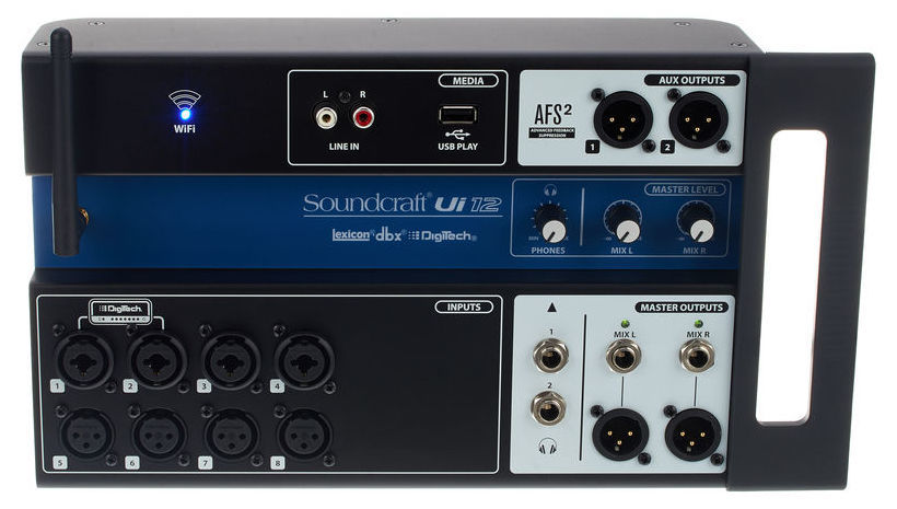 Soundcraft Ui12 digitalni mixer mikseta