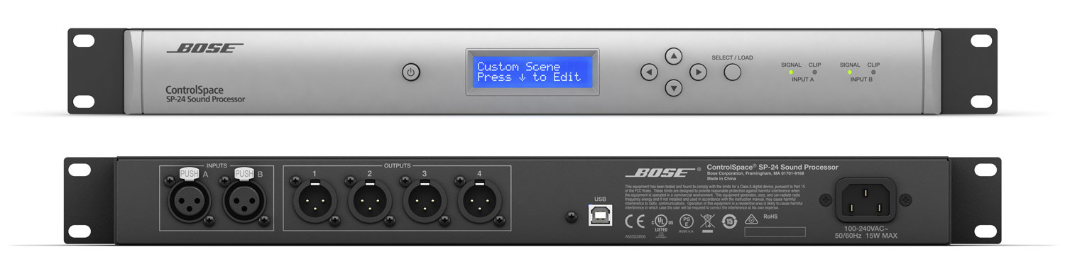 Bose ControlSpace SP-24 Procesor Zvuka