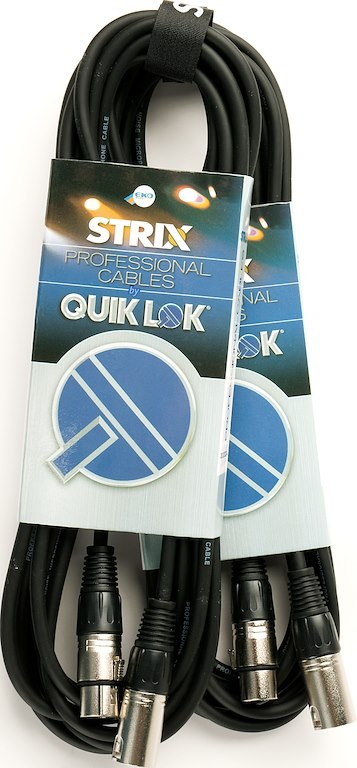 Quiklok MX775/5 BK Mikrofonski kabl