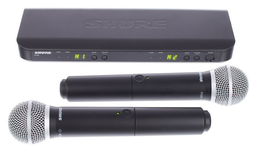 Shure BLX288/PG58 Dual bežični mikrofon