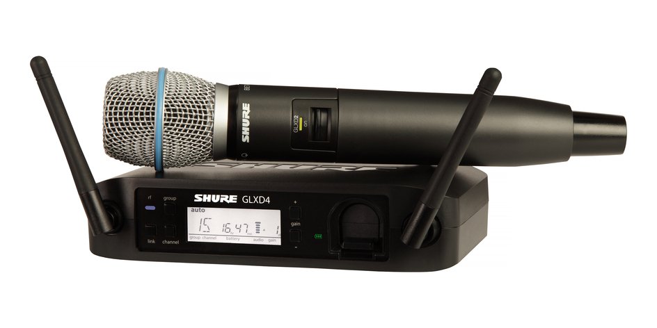 Shure GLXD24 Beta87A Bežični mikrofon