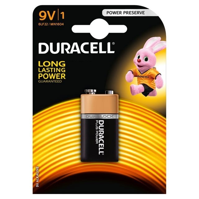 Duracell Basic 9V baterija