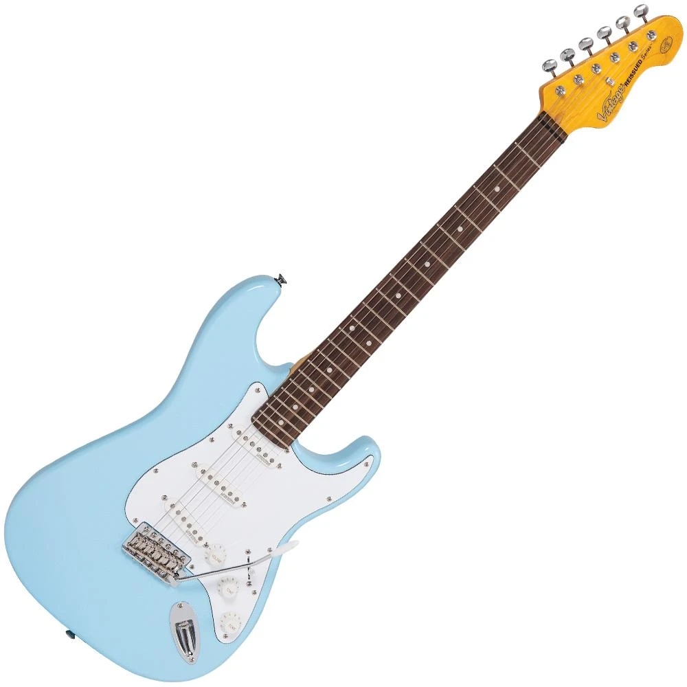 Vintage V6LB Laguna Blue električna gitara