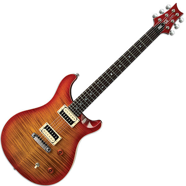 PRS SE Custom 22 električna gitara Cherry Sunburst Stoptail Bridge