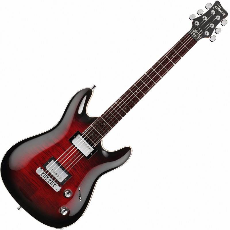 Framus Diablo Supreme Burgundy Blackburst električna gitara