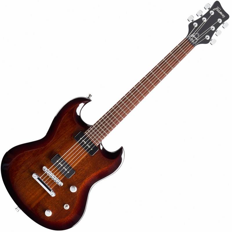 Framus Phil XG PX90/PX90 Vintage Sunburst Transparent električna gitara