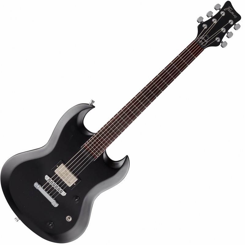 Framus Phil XG X8 Solid Satin Black električna gitara