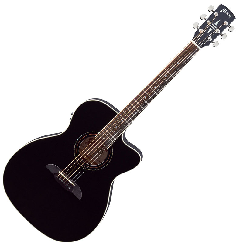 Framus FF 14 S BK CE ozvučena akustična gitara