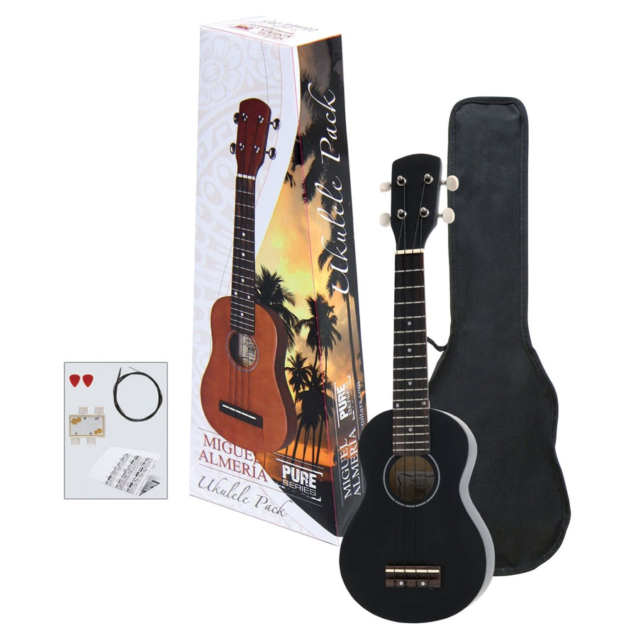 GewaPure Almeria PS502822 sopran ukulele Pack BK