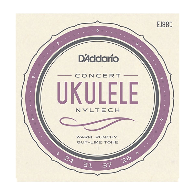 D’Addario EJ88C Nyltech žice za koncert ukulele