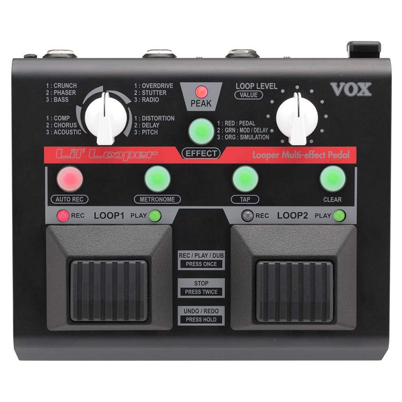 Vox Lil’ Looper Multi-effects Pedal