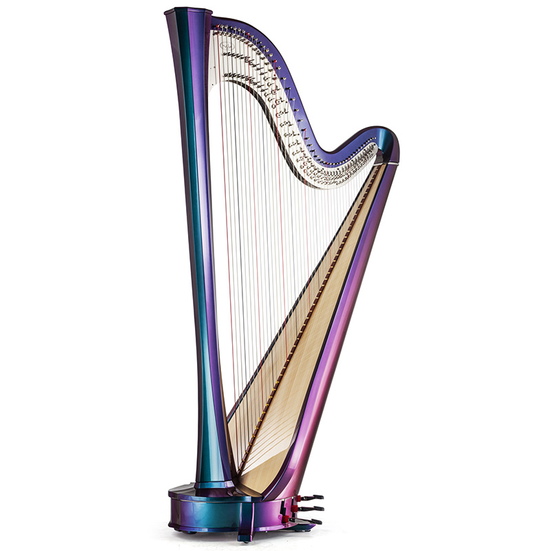 Salvi Rainbow CG electroacoustic harfa